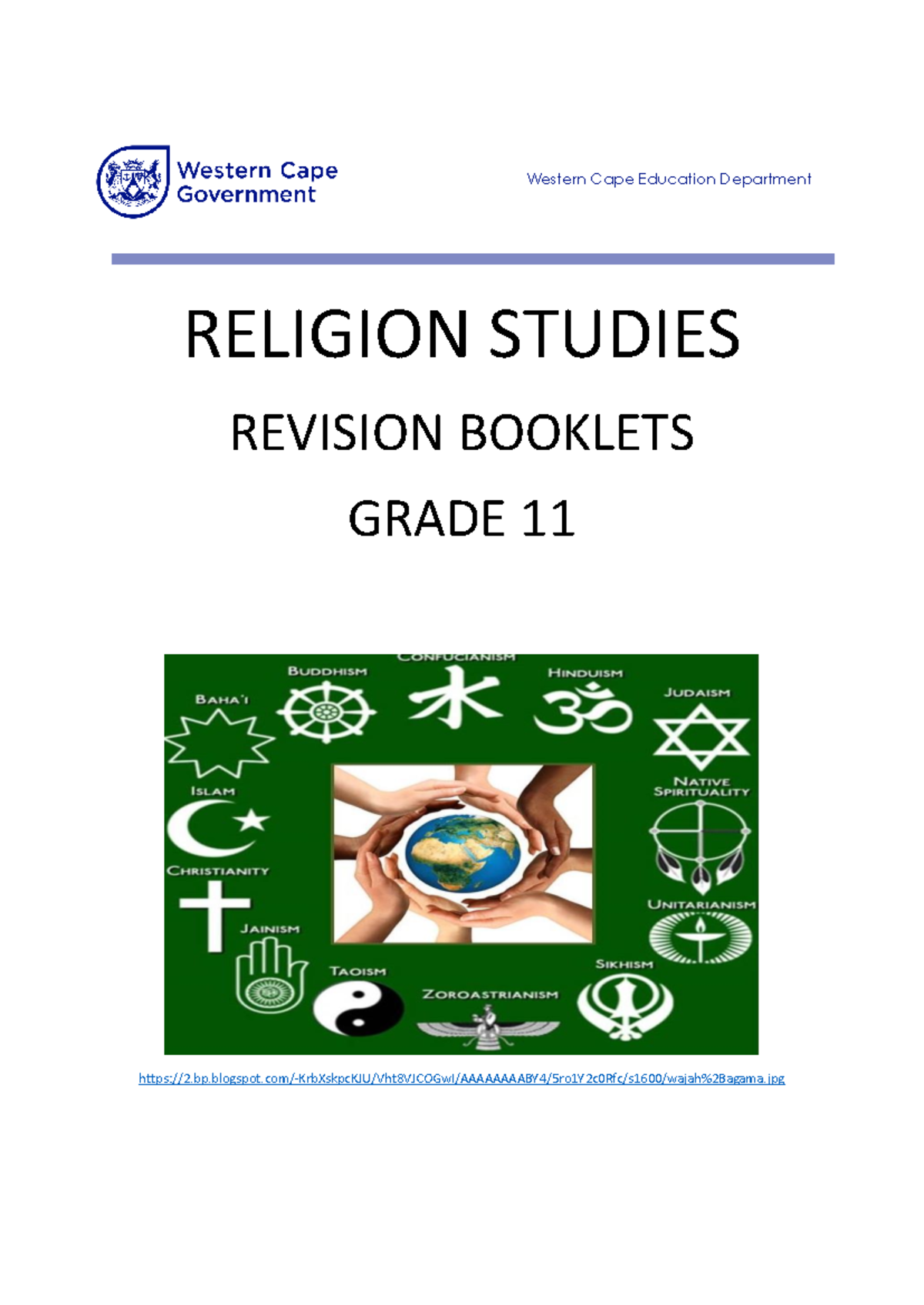 Grade 11 Religion Studies Revision Material and Key Concepts Guide ...