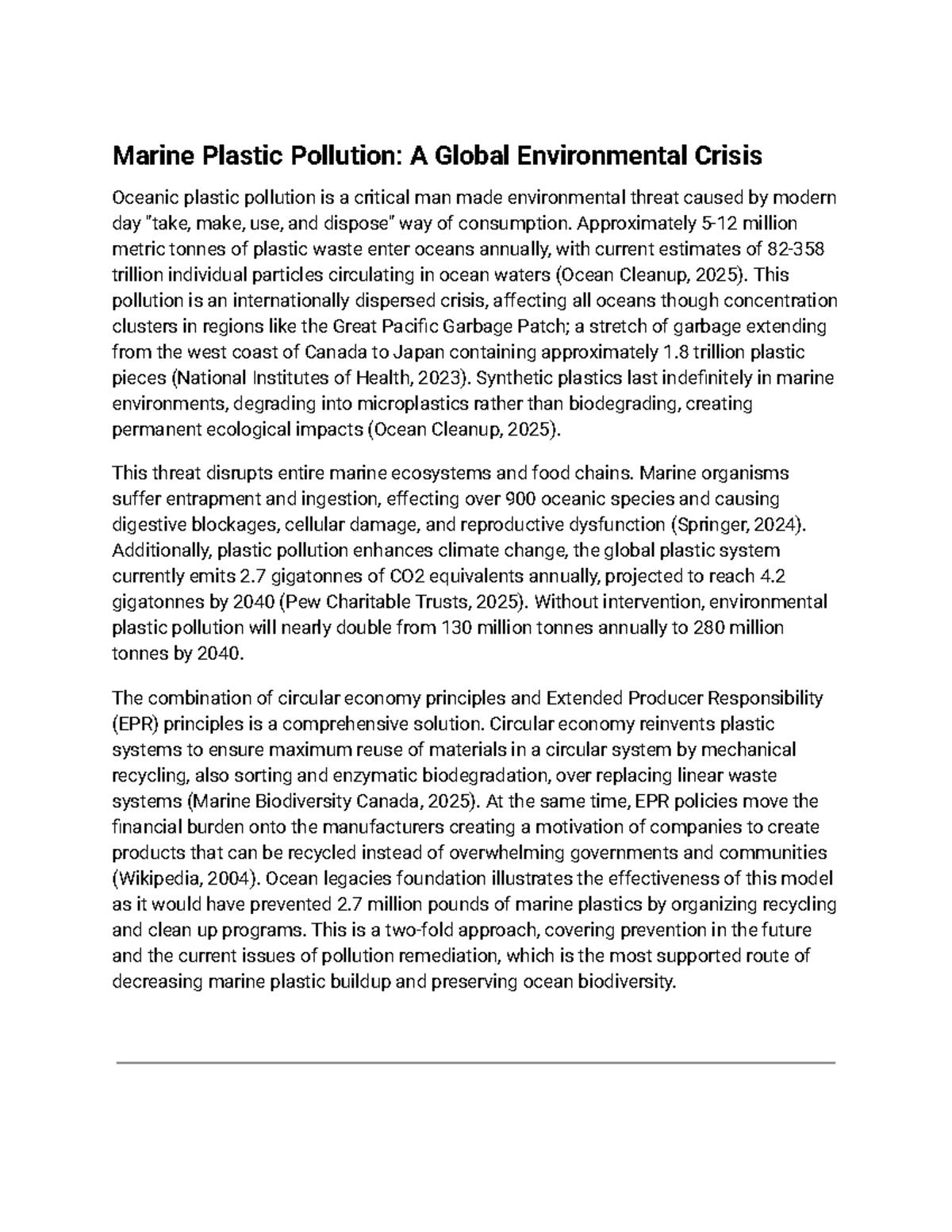 Lab 4 - Marine Pollution Analysis in GG102: Addressing Plastic Crisis ...