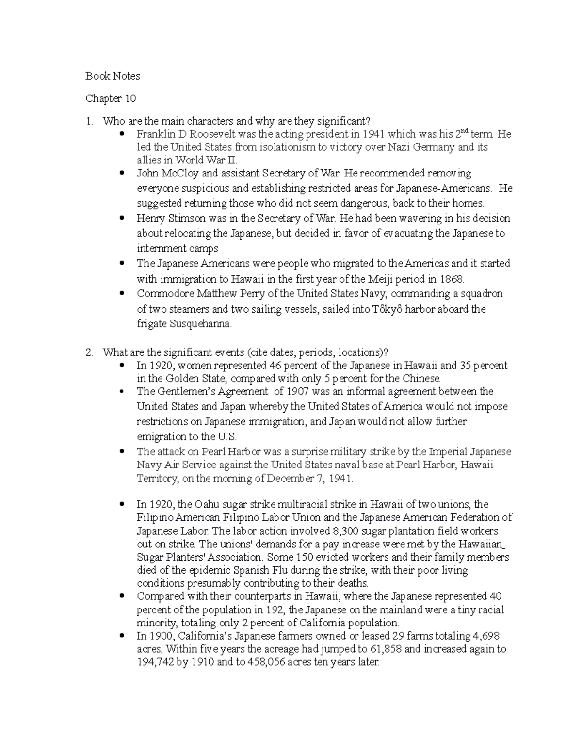 Book Notes -10 - Summary A Different Mirror: a History of Multicultural ...