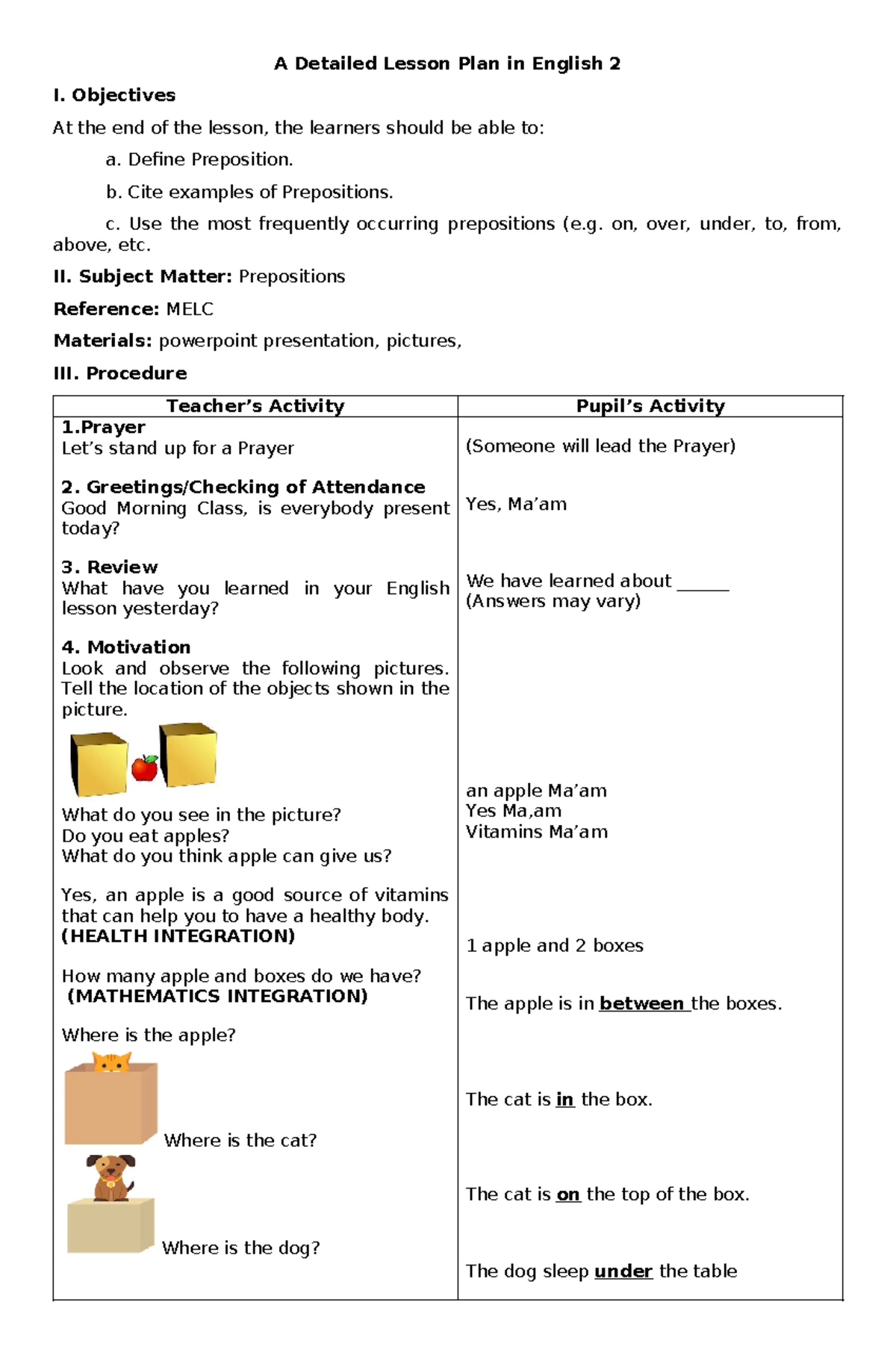 Grade 1 Calendar Worksheet: Days of the Week Activities - Studocu