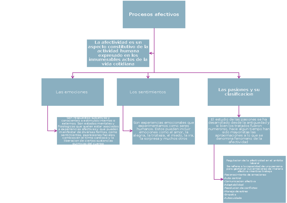 Mapa conceptual(Procesos afectivos) - Procesos afectivos Las emociones Son respuestas subjetivas ...