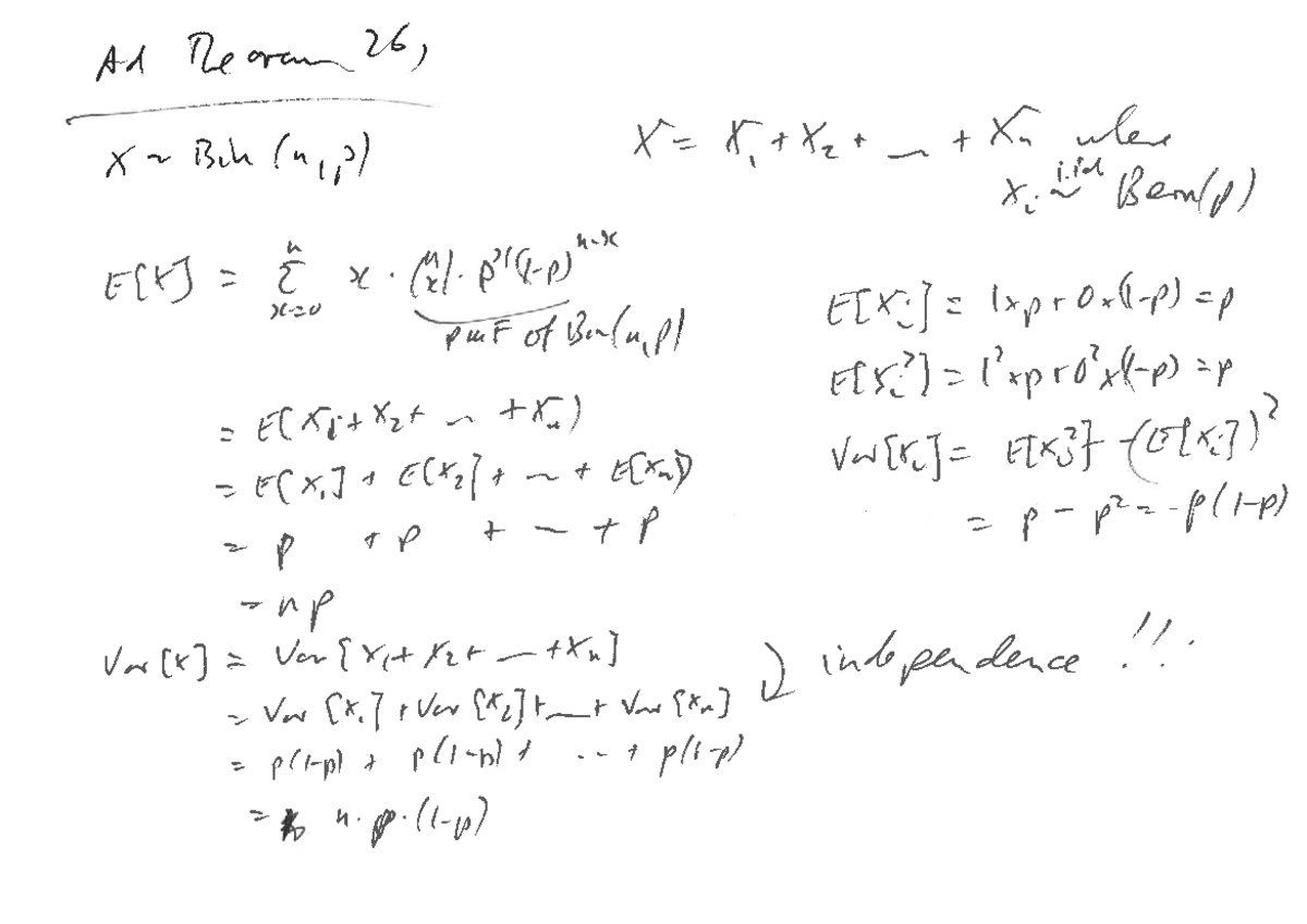 Lecture 05a: PMF of Binomial Distribution and Independence Concepts ...