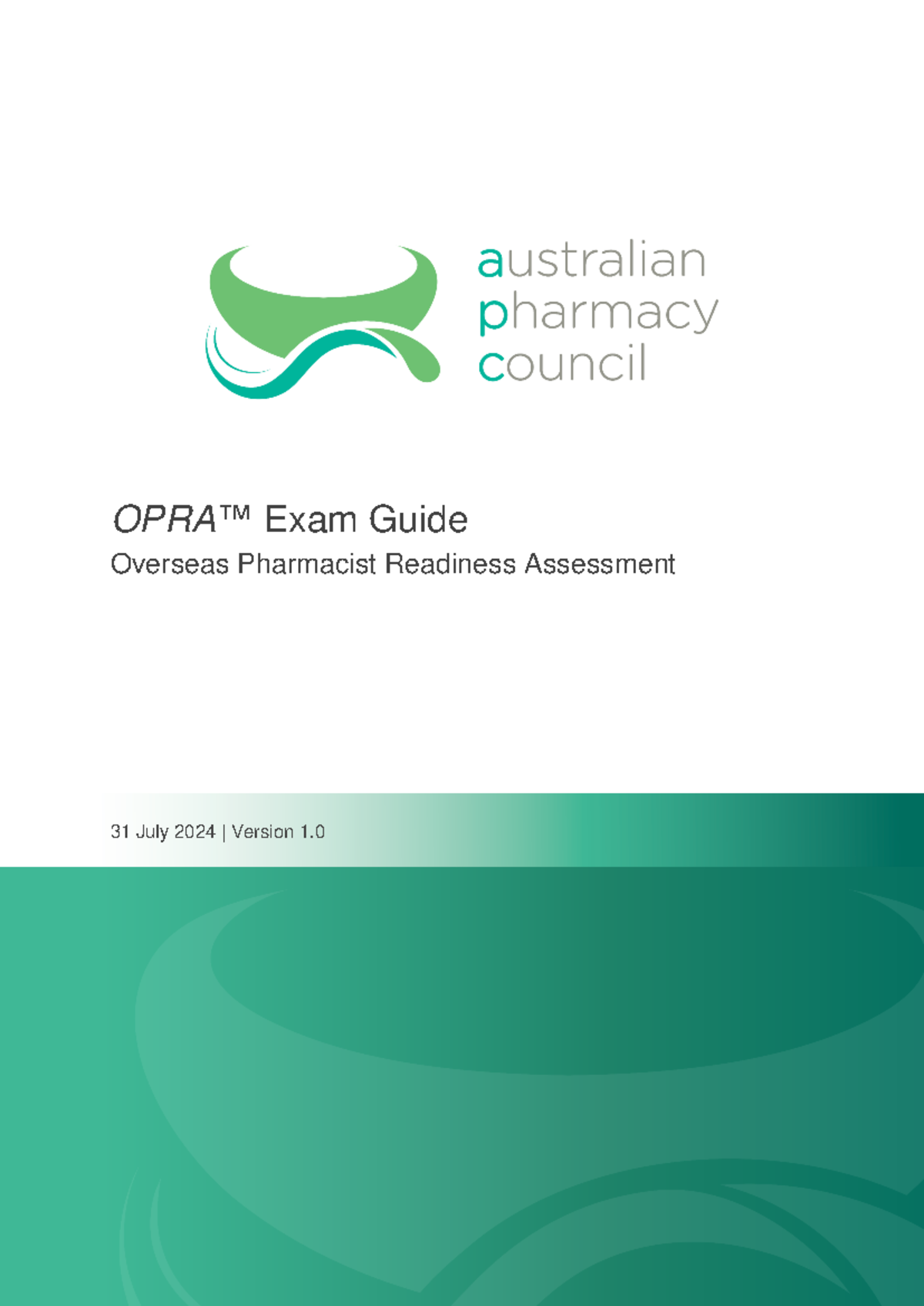 OPRA-2024-Exam-Guide-for-Overseas-Pharmacists-Preparation - Studocu