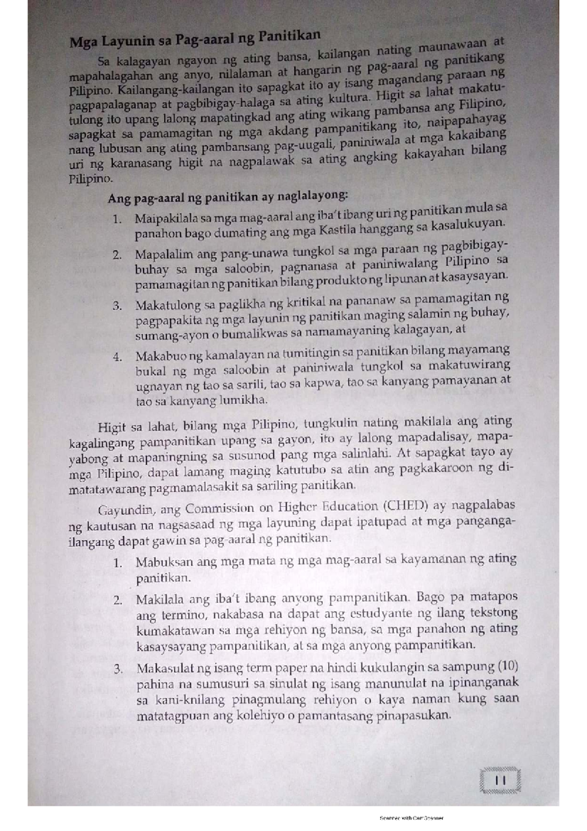 Mga Layunin at Kahalagahan ng Panitikan sa Kultura ng Bansa (FIL 101 ...