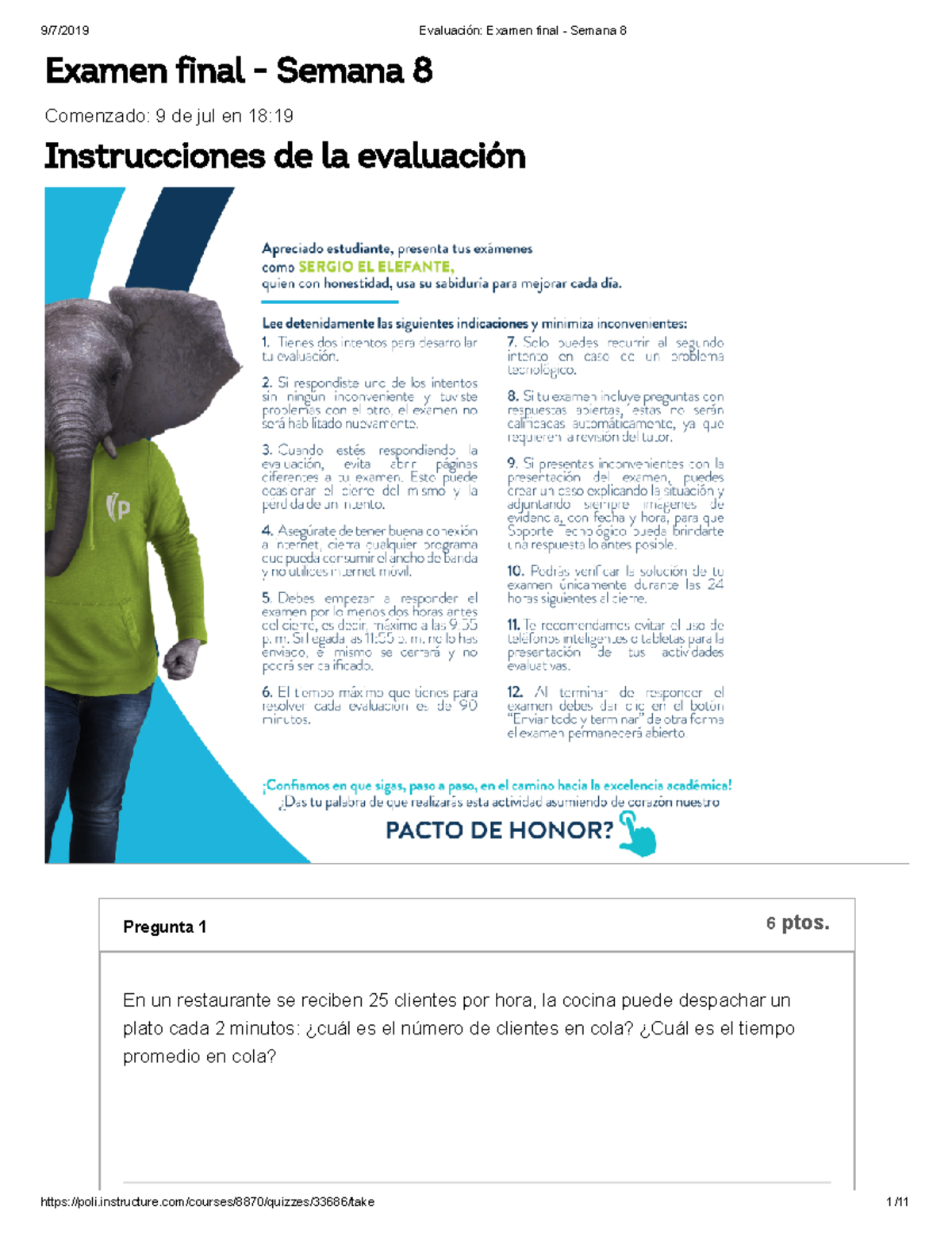 427323409 Evaluacion Examen Final Semana 8 Toma Decisiones - Examen final - Semana 8 Comenzado ...