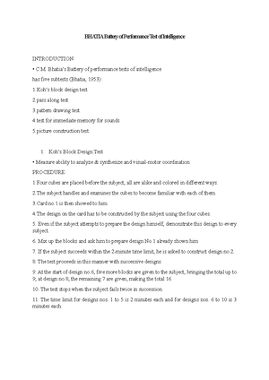 BKT-INDIVIDUAL REPORT- ASSESSMENT - Individual Report- Binet-Kamat Test ...