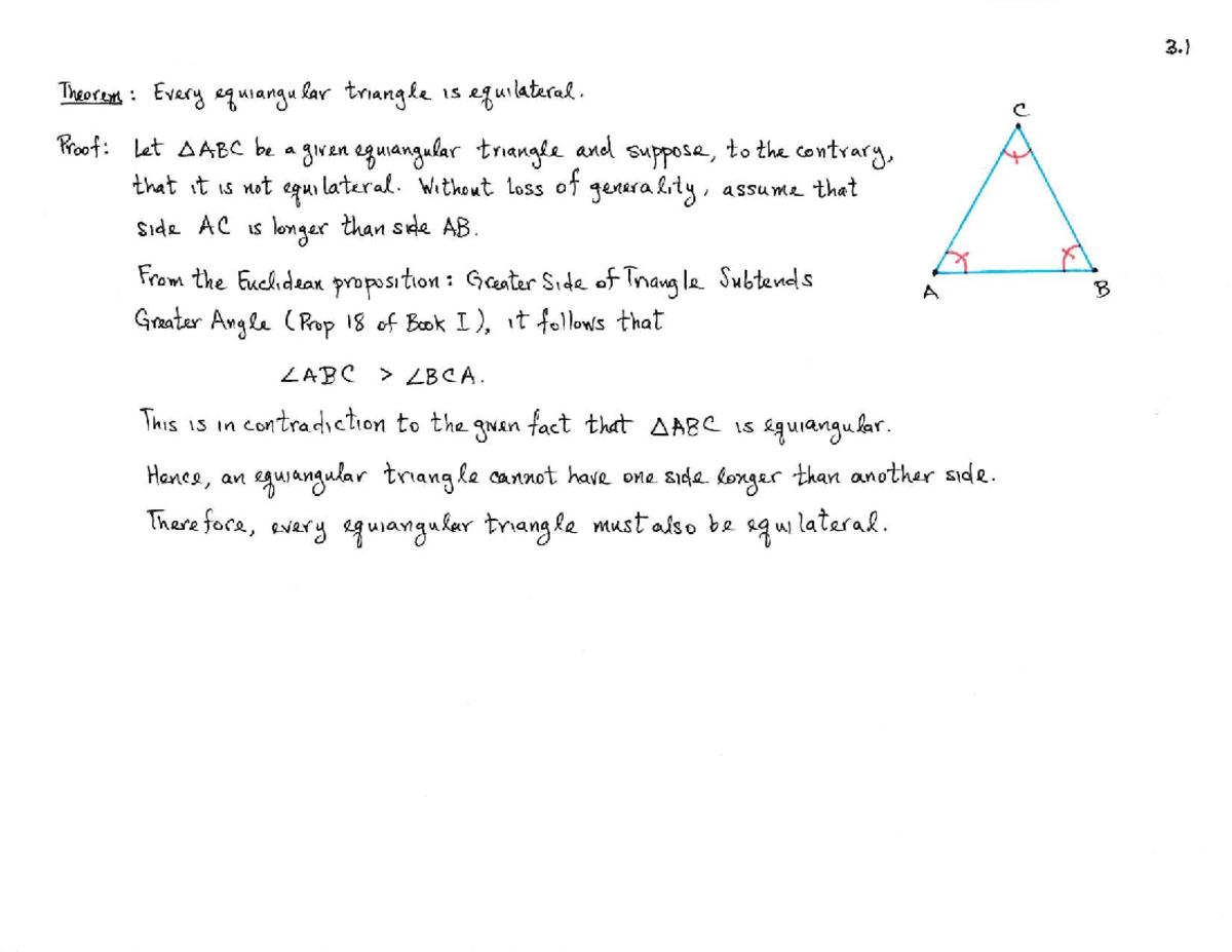 MATH 119: Tangent Lines and Perpendicularity Theorems Notes - Studocu
