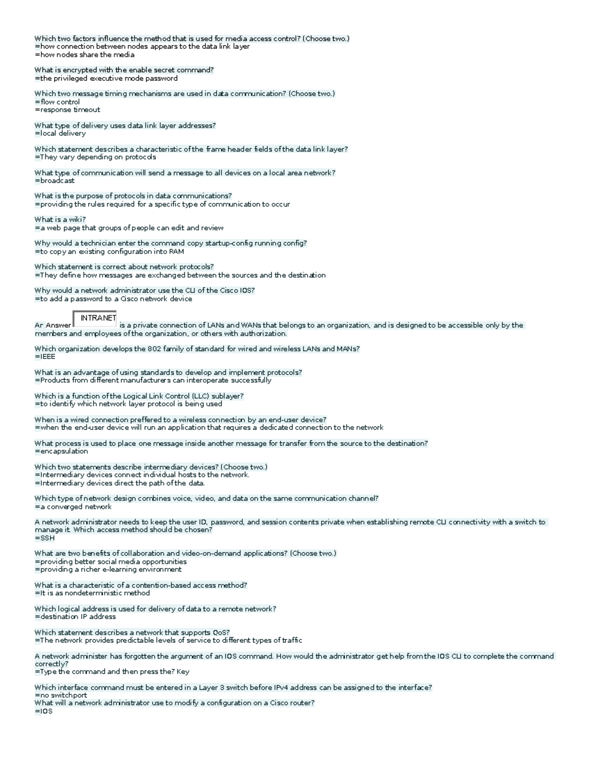 UGRD-IT6201 Data Communications and Networking 1 Study Notes - Studocu