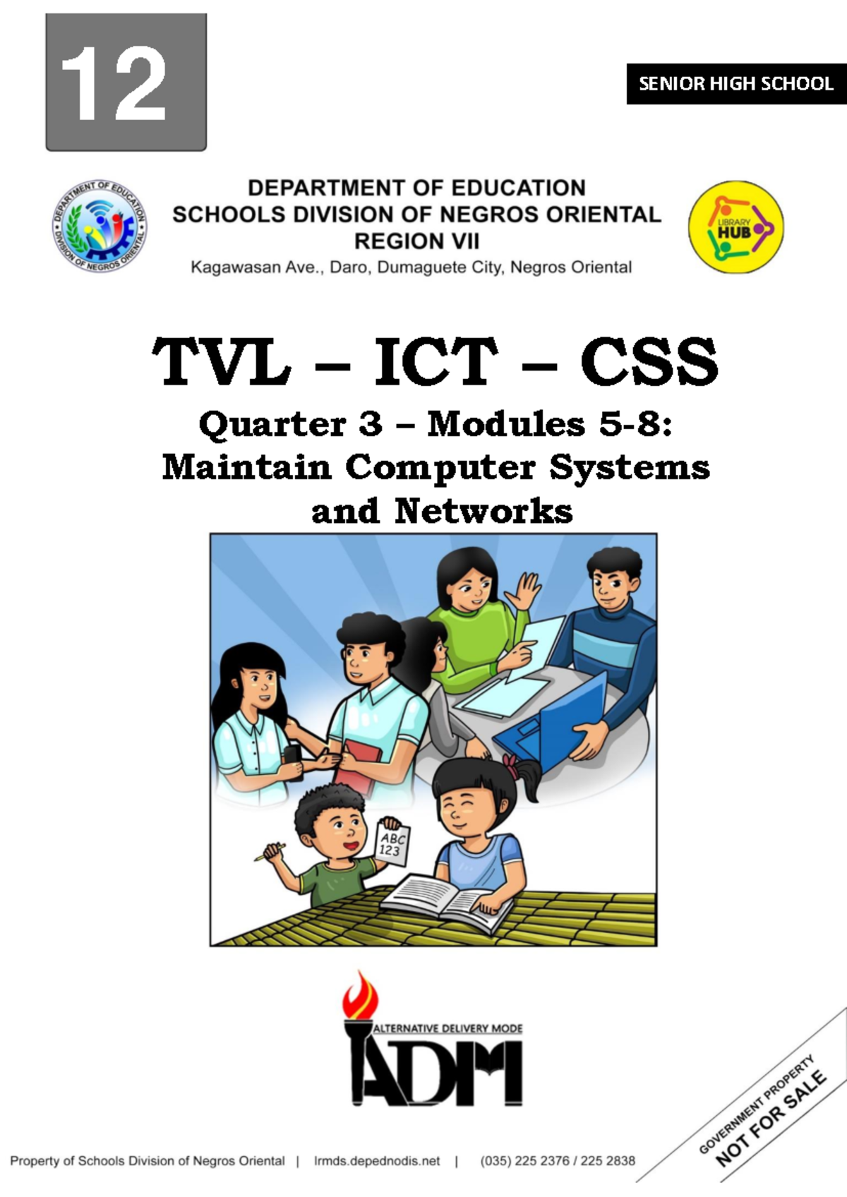 V2-TVL-ICT-CSS-1112 Q3 Module 5-8: Maintaining Computer Systems ...