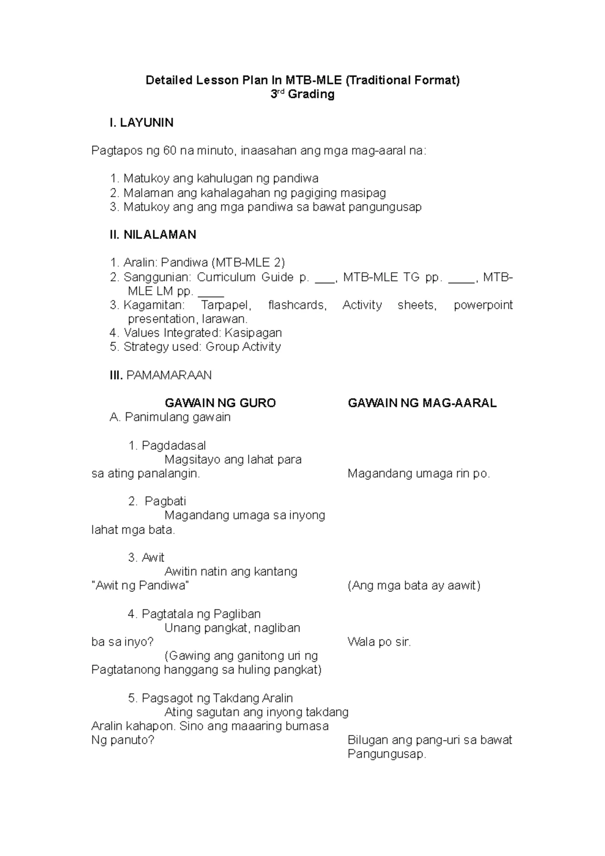 COT 4th Quarter boyleslaw - SCIENCE LESSON PLAN GRADE LEVEL 10 QUARTER ...