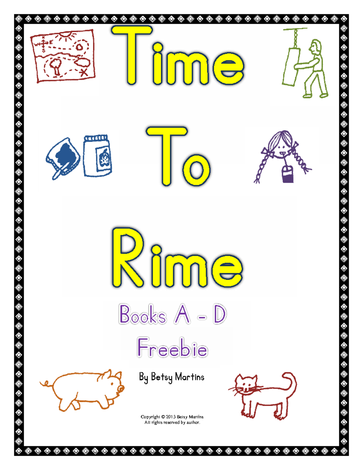 Word Families Timeto Rime Books ADFreebie-1 - CSTA 101WS - Copyright ...
