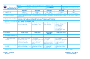 MELCs - Math JHS - Guide - Grade Level: Grade 7 Subject: Mathematics ...