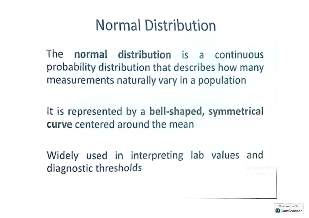 Normal Distribution in Biostatistics: Key Concepts and Applications ...