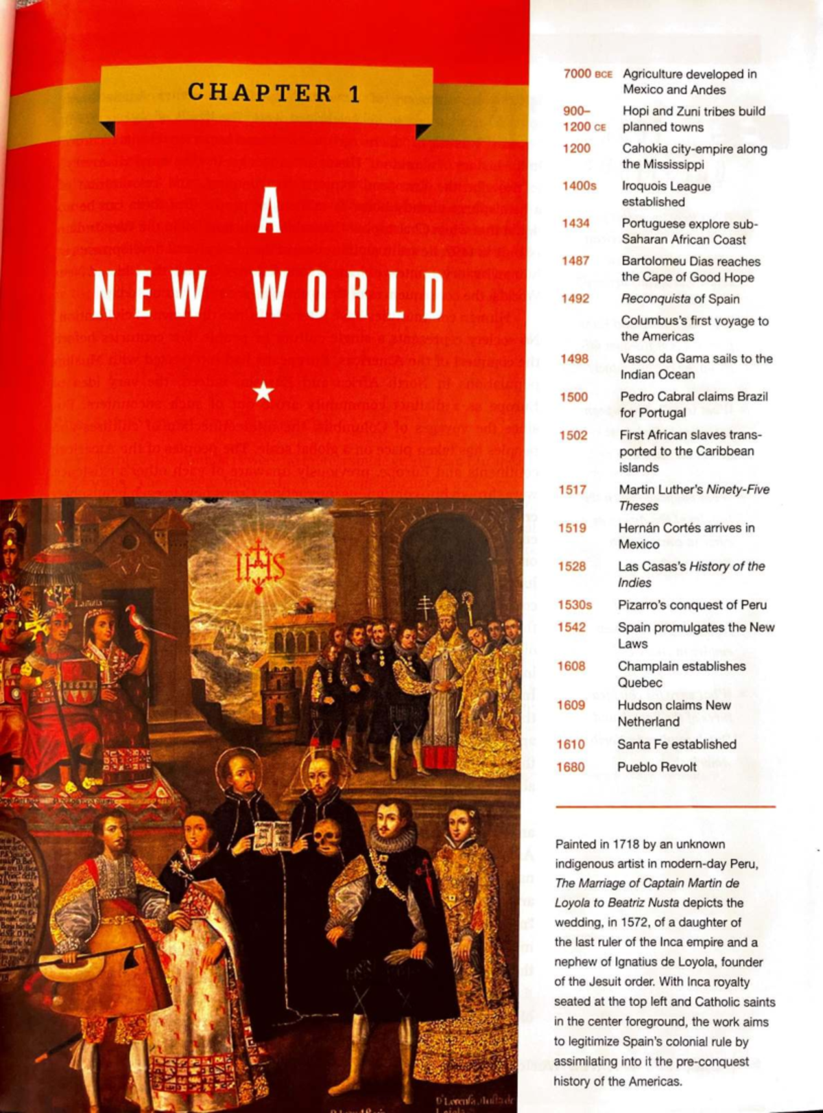 Chapter 1: The New World and Native American Societies (900-1600 CE ...