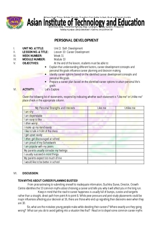MY Humss Portfolio Sample Format - Department of Education Region III ...