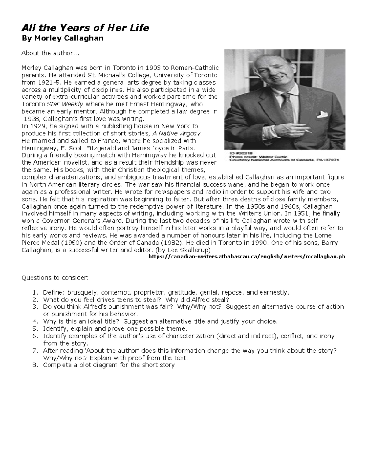 All the Years of Her Life Questions - All the Years of Her Life By ...