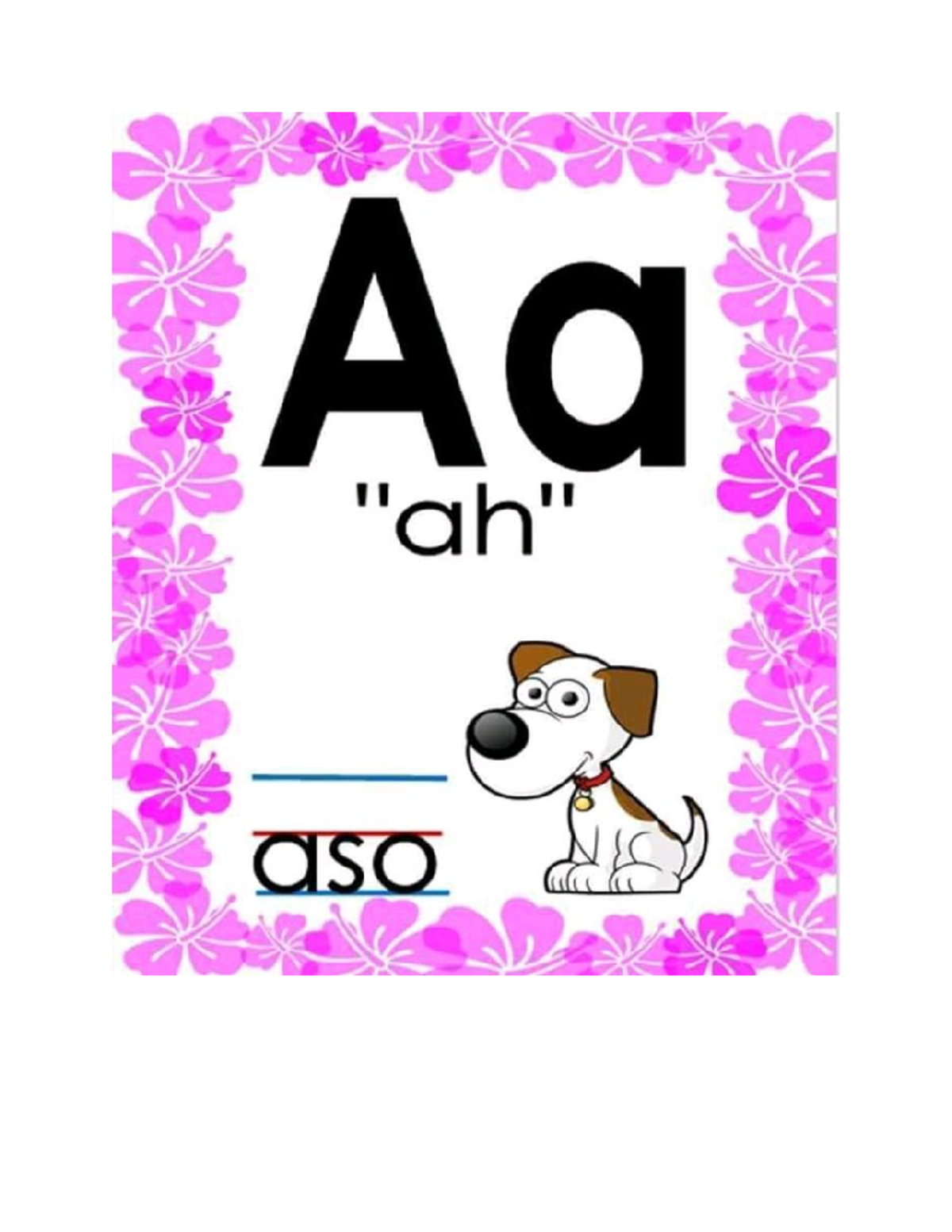 Alphabet Tagalog - Bachelor of Elementary Education - Aa aso 0 bola Bb ...