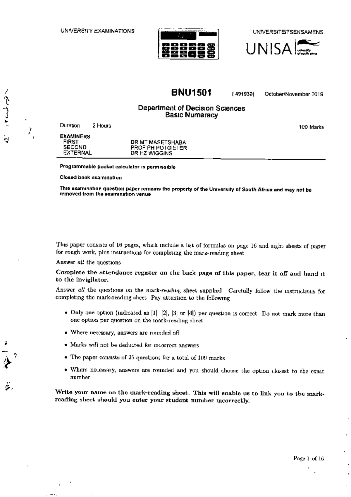 Grade 11 Maths: Exponents and Surds Practice Worksheet - Studocu