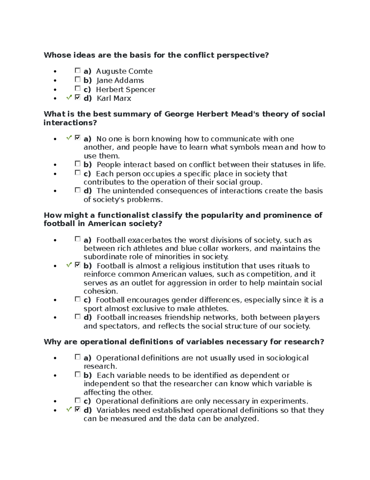 Sociology Unit Assessments: Coverage of Key Concepts (Units 1-5) - Studocu