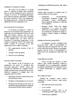 PAPS 1006 - Summary of Philippine Auditing Practices for Banks - Studocu