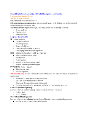 Mental Status Examination (MSE) Descriptors and Components Guide - Studocu