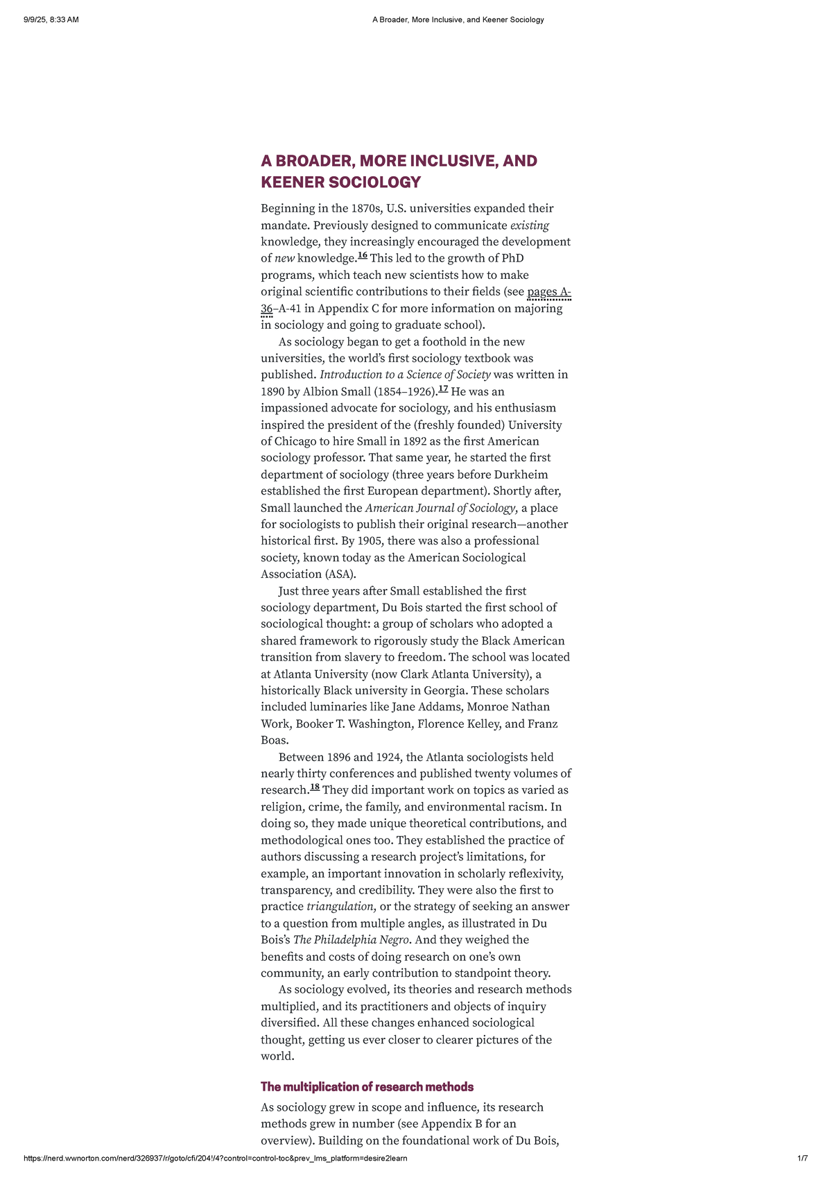 A BROADER PERSPECTIVE: EVOLUTION OF SOCIOLOGY & ITS CHALLENGES - Studocu