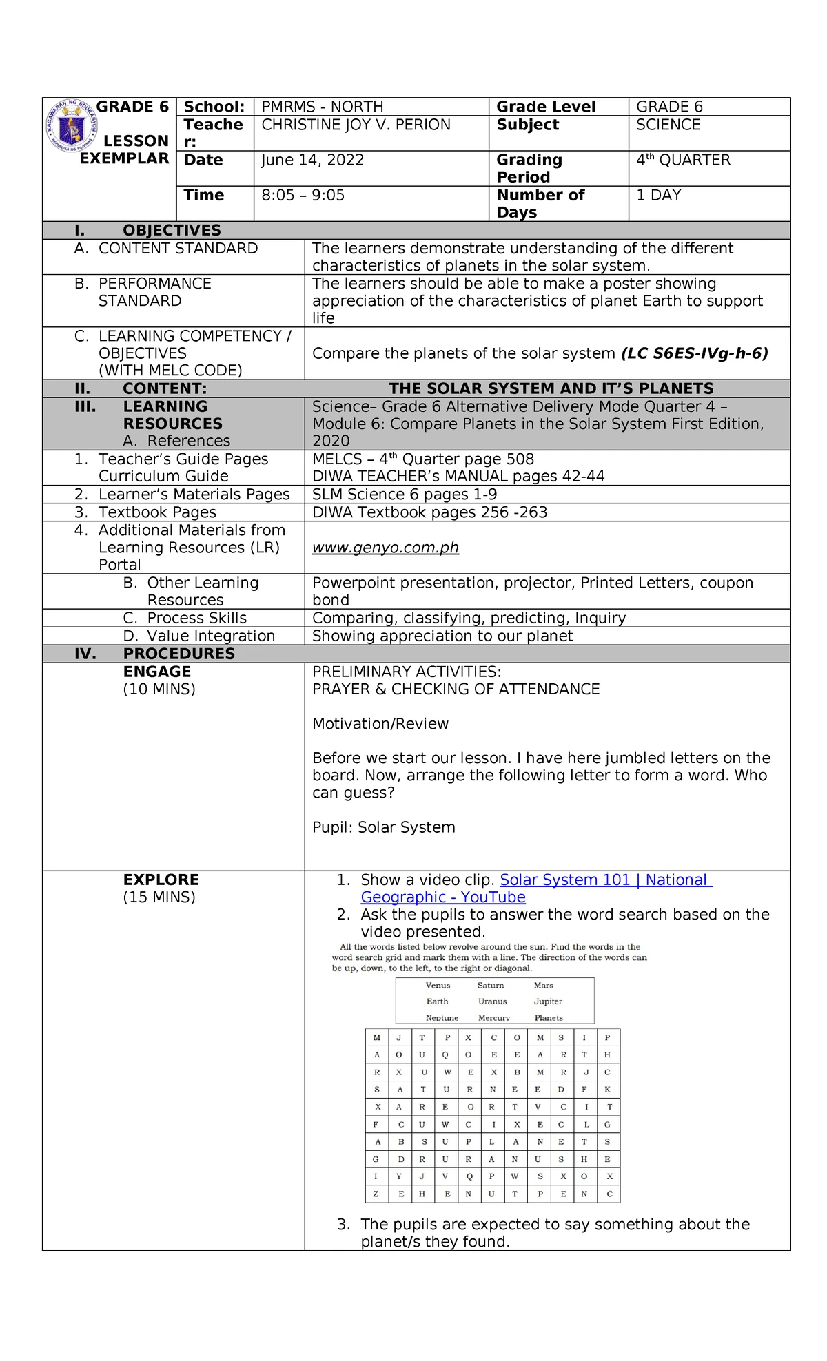 Final-G9-week-1 FOR Teacher - 9 - TLE -AFA -AGRI CROP PRODUCTION ...