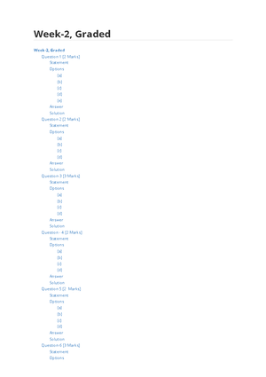W4GA Sep 22 soln - week-4 graded assignment - Week-4, Graded Solution Week-4, Graded Solution ...