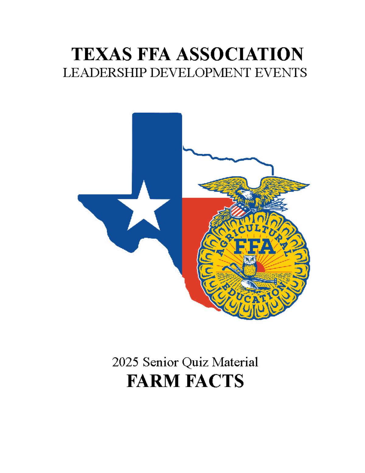 2025 TEXAS FFA FARM FACTS: Key Agricultural Insights and Data - Studocu
