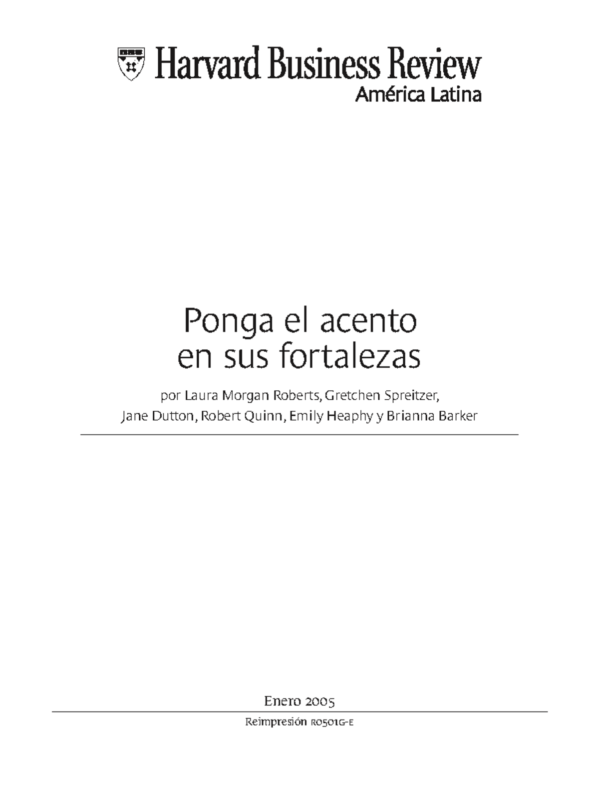 4 Ponga el acento en sus fortalezas Morgan - por Laura Morgan Roberts ...