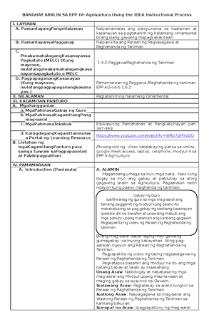 DLP AP Q3 WEEK1 DAY4 - DLP - Department of Education REGION III ...