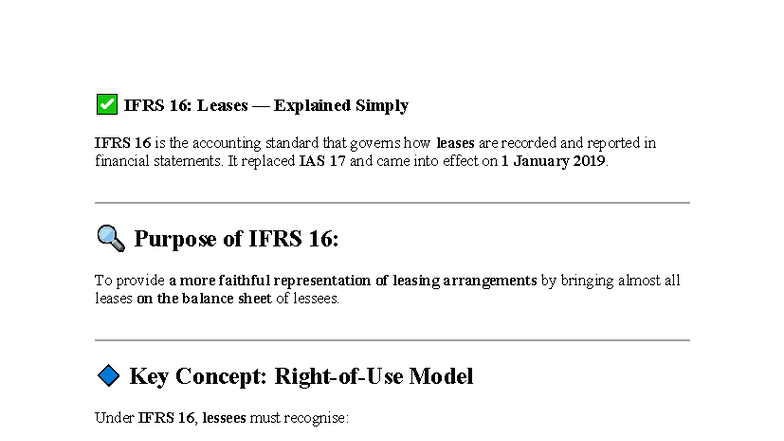 IFRS 16, S1 & S2: Understanding Leases and Sustainability Standards ...