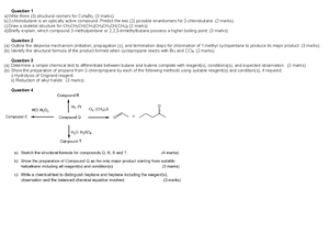 Chm 258 lab - chm258 lab - CHM FUNDAMENTAL OF ORGANIC CHEMISTRYLABORATORY REPORT TITLE OF ...