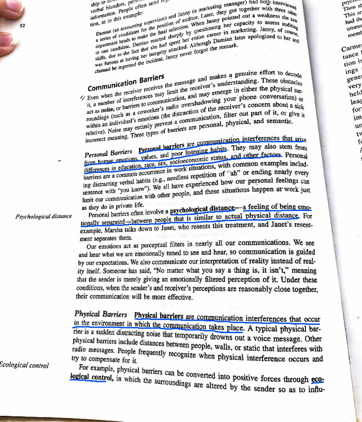 Module - 1. communication barriers - S. oc:•·- rv w end l"b .. rnanag ...