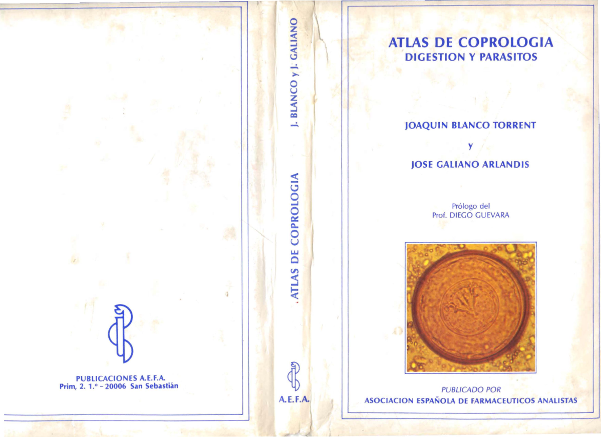 Atlas de Coprología: Digestión y Parásitos - Joaquín Blanco Torrent ...
