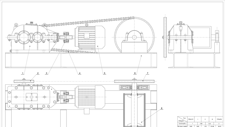 Đồ Án Môn Học: Bản Vẽ Hệ Thống Băng Tải - 22C1B - Studocu