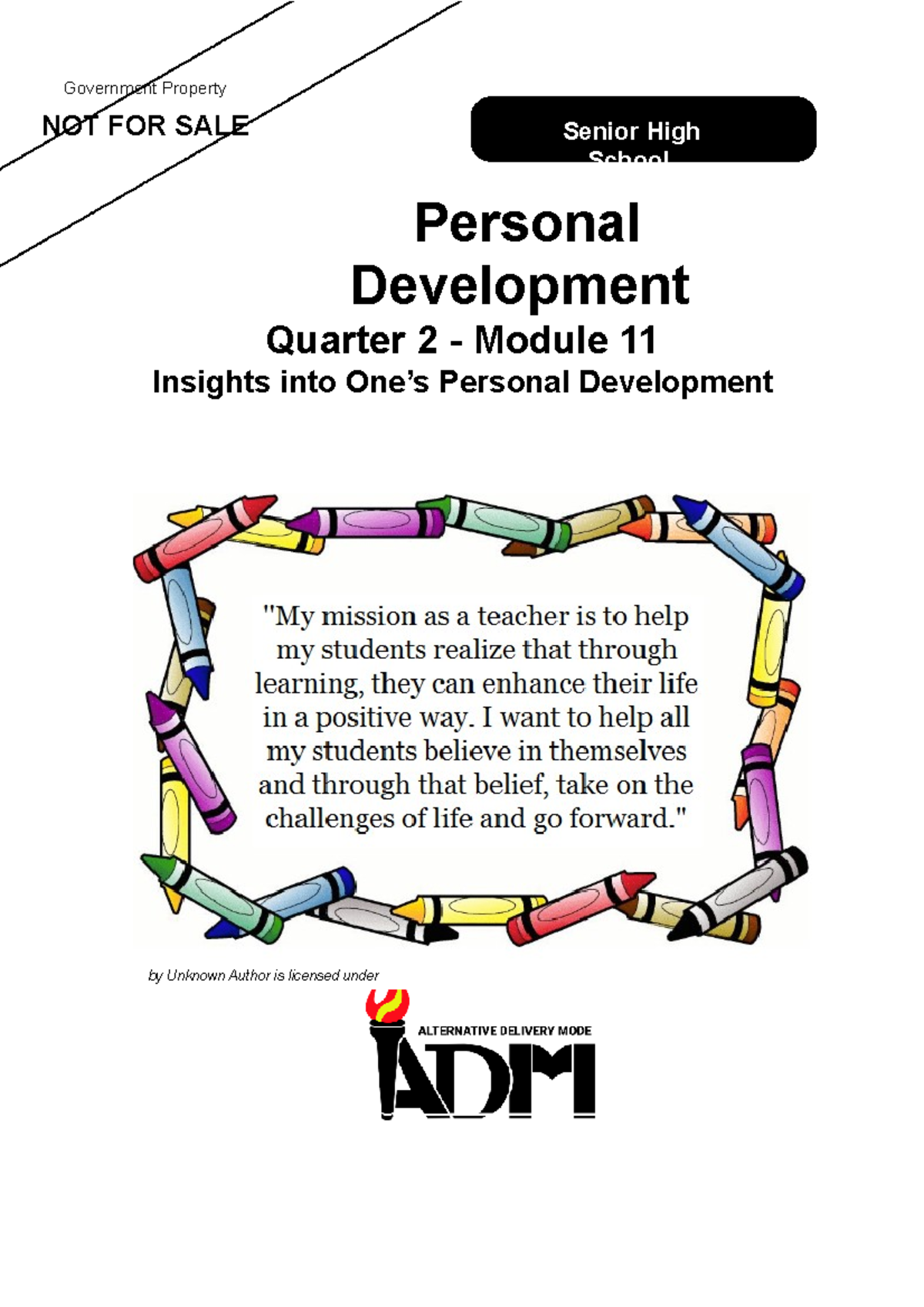 Q2-Module 11: Insights on Personal Development & Mission Statement ...