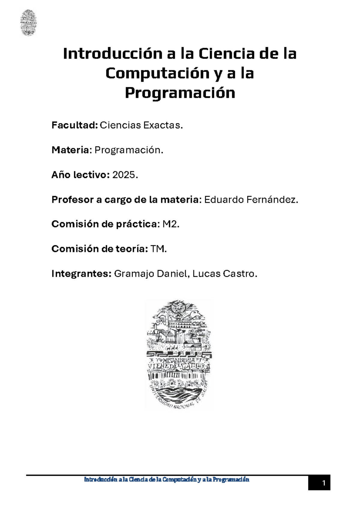 Apuntes de Programación - Introducción a la Ciencia de la Computación ...
