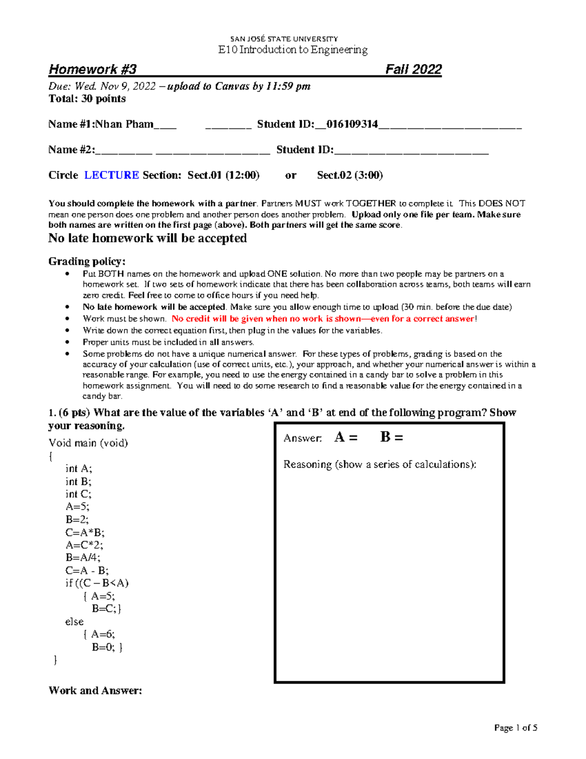 HW3 Programming F22 - This is hw - E10 Introduction to Engineering ...