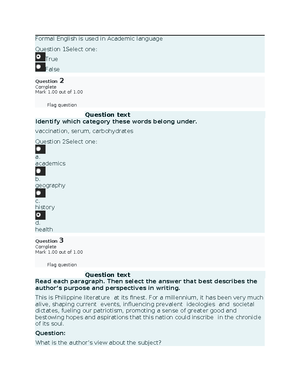 English for Academic and Professional Purposes - Eapp-g11 - AMA - Studocu