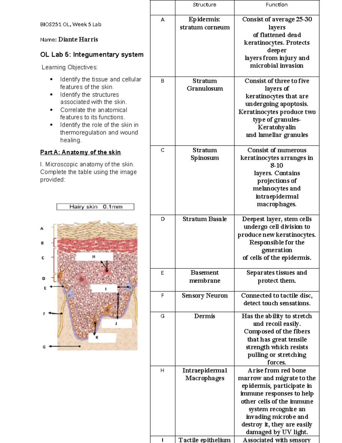 Lab Week 5 - Week 5 virtual lab assignment - BIOS251 OL, Week 5 Lab ...