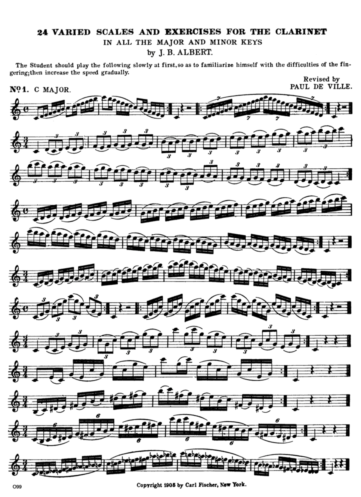24 Varied Scales & Exercises for Clarinet in All Keys - Studocu