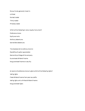 [Solved] Ific exam questions - Investment fund In Canada (IFIC) (IFIC ...