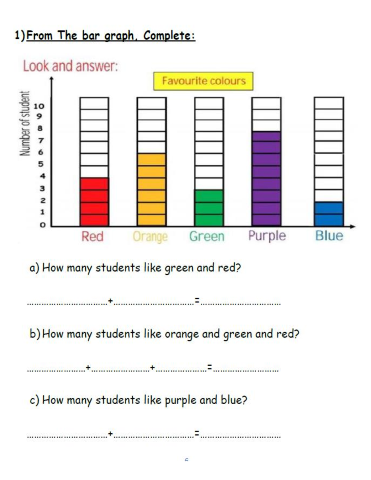 Homework - Analyzing Student Preferences from Bar Graphs - Studocu
