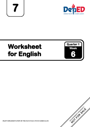 LE Q3 English 7 Lesson 1 Weeks 1-2 - PILOT IMPLEMENTATION OF THE ...