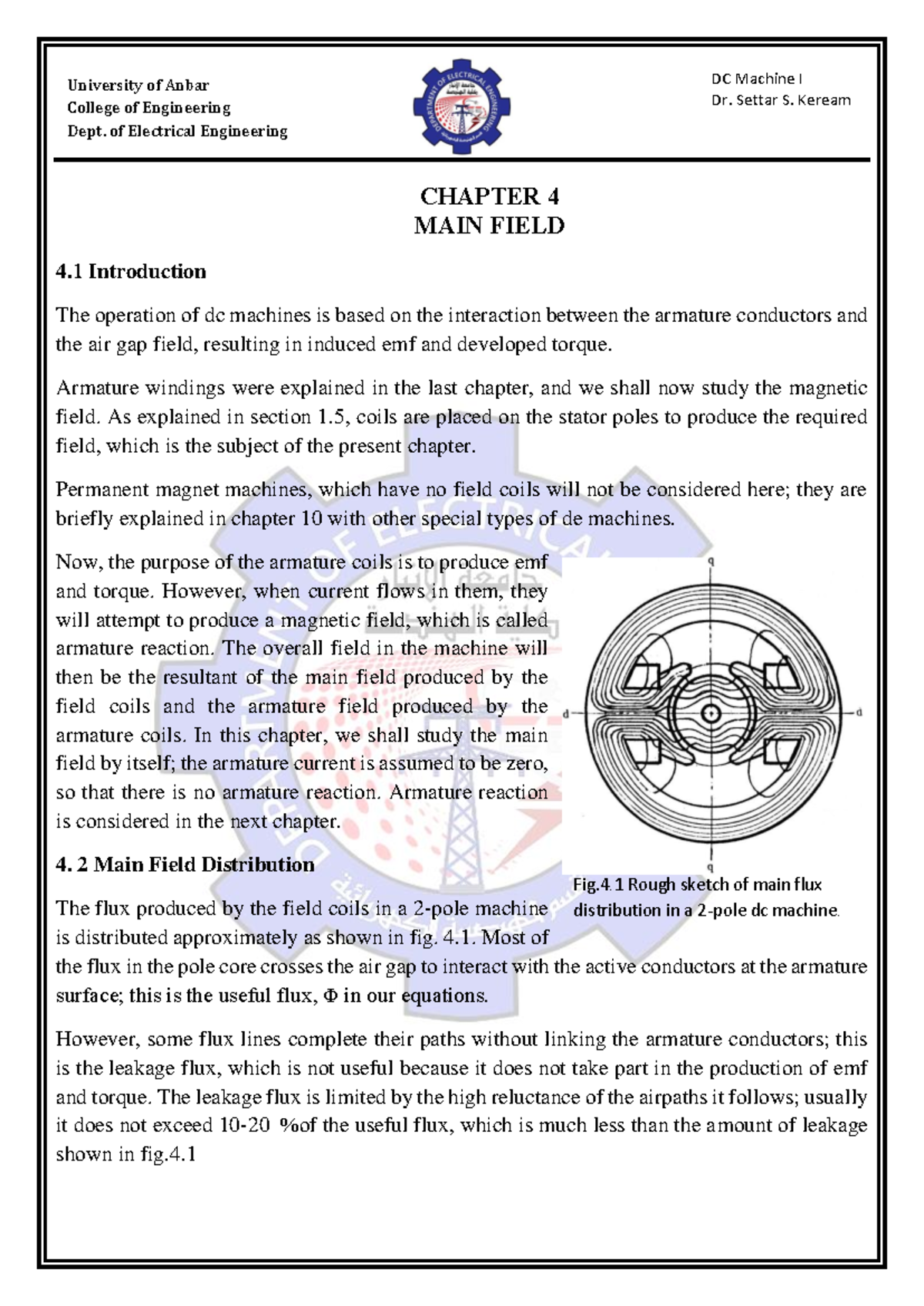 Chapter 4: Main Field Study - Electrical Engineering 101 - Studocu