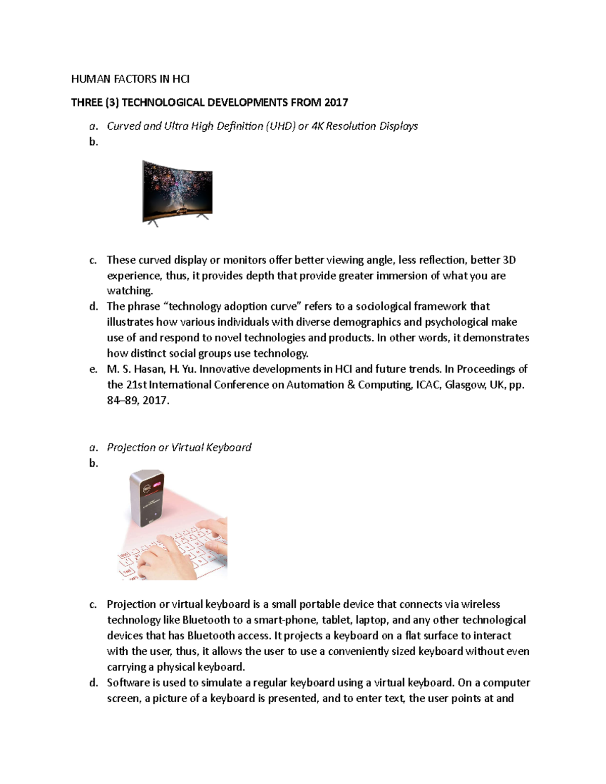 RB 03 Human Factors in HCI: Tech Developments & Future Innovations - Studocu