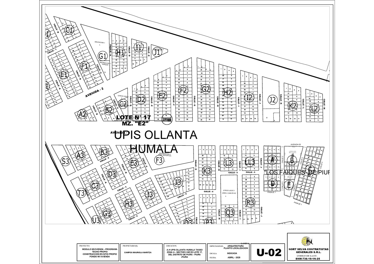 LL CA EB B1 C1 EDUCACIO N1 G1 H1 RECREACION 2 J1: Planos Localización - Studocu