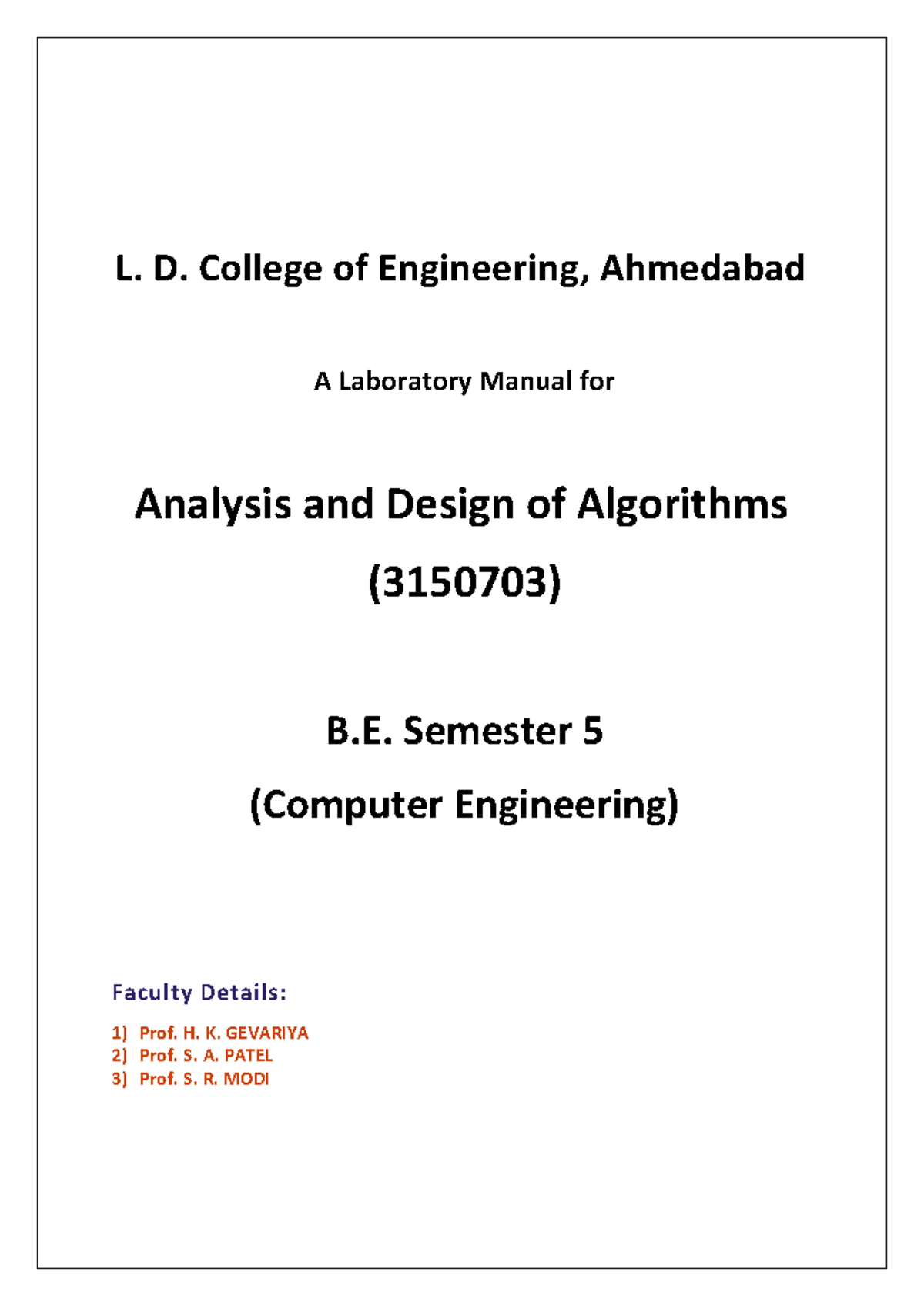 210280107012 ADA Practical - L. D. College of Engineering, Ahmedabad A ...