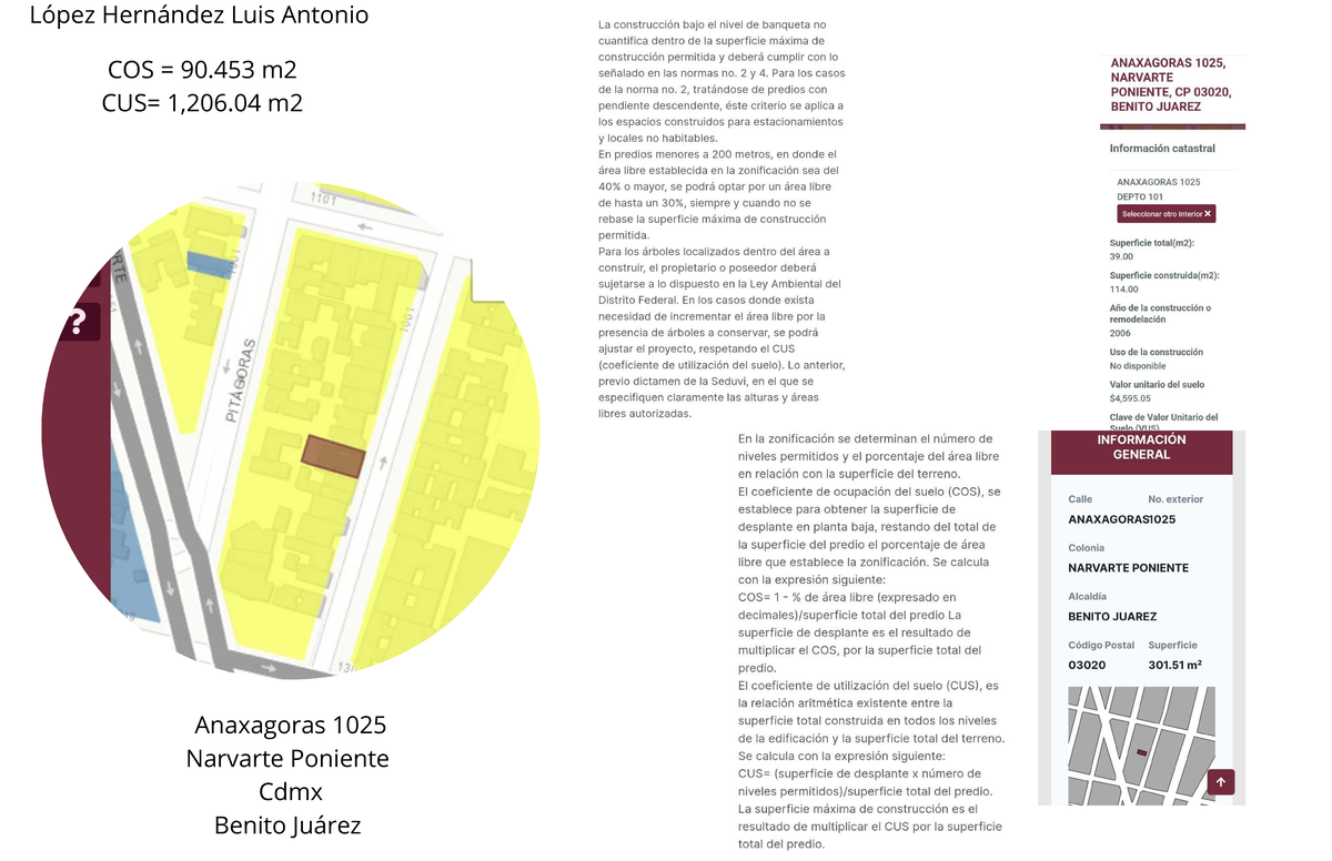 COS Y CUS - en el documento se explica el procedimientos y fórmulas ...